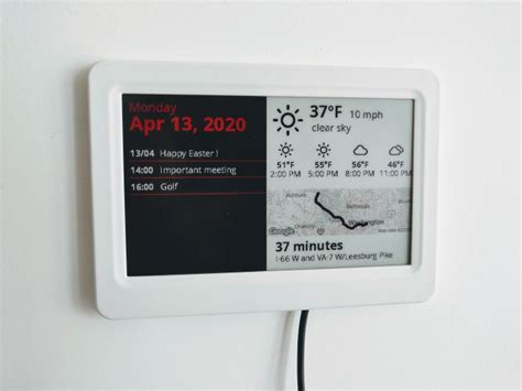 esp32 epaper display