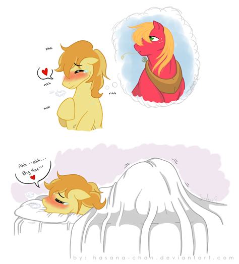 Rule 34 Big Macintosh Mlp Braeburn Dialog Equine Friendship Is