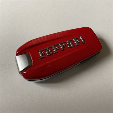 Ferrari Key Fob Ferrari Key Fob Cover In Electric Blue Nappa