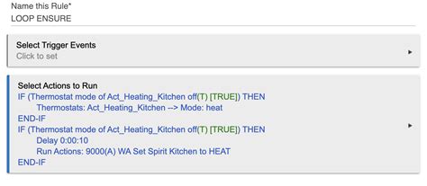 How To Loop A Rule 📐 Rule Machine® Hubitat