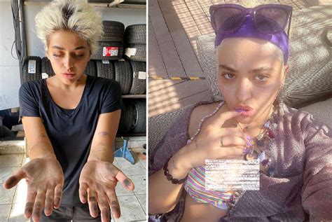 ریحانه پارسا تغییر شغل داد؛ از لُخت شدن به پنچرگیری ماشین فیلم