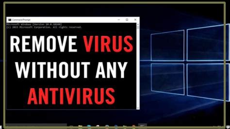 How To Remove Virus From A Computer Without Antivirus Easy Method