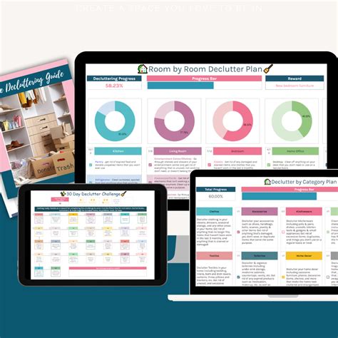 Ultimate Home Declutter Spreadsheet Money Minded Mom Shop Ultimate Home Declutter Spreadsheet Money Minded Mom Shop