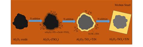 Schematic Diagram Of The Evolution Process Of Inclusions In Heat B Download Scientific Diagram