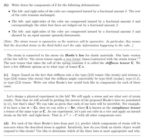 Solved Problem 9 3 Strain And Stiffness If You Hang A Chegg Com
