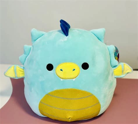 12and Leviathan Blue Dragon Squishmallow Canadas Wonderland Squishmallows