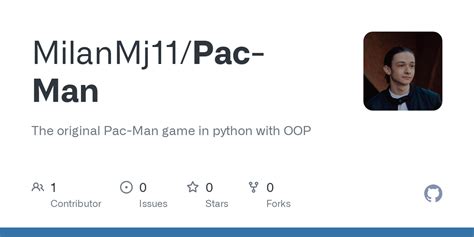 Github Milanmj11pac Man The Original Pac Man Game In Python With Oop