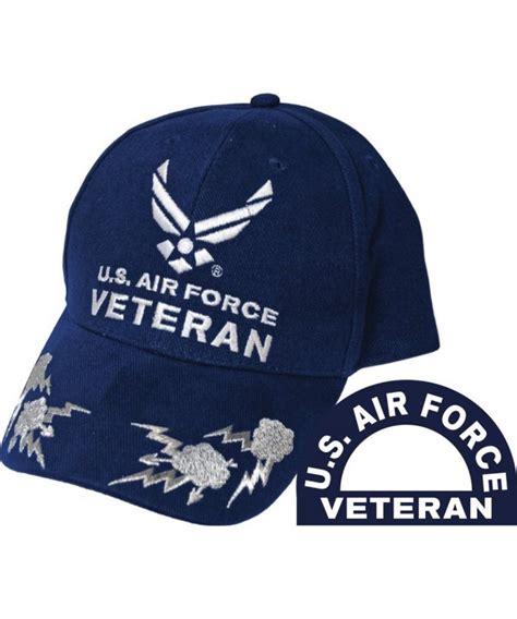 United States Air Force Veteran Ii Blue Hat Cap Usaf Cw11coq0vop
