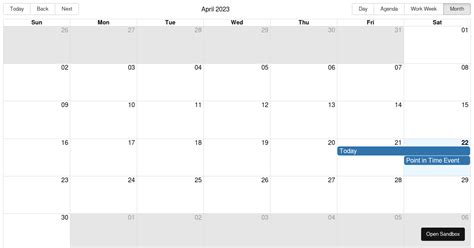 Toast Uireact Calendar Examples Codesandbox