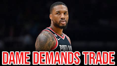 Damian Lillard Demands A Trade Blazer Fan Reaction Youtube