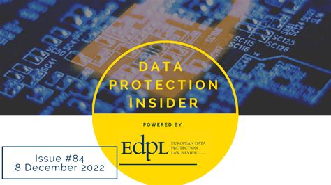 Data Protection Insider Issue 84 Lexxion