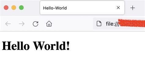 Hello World In Html Programmerabroad