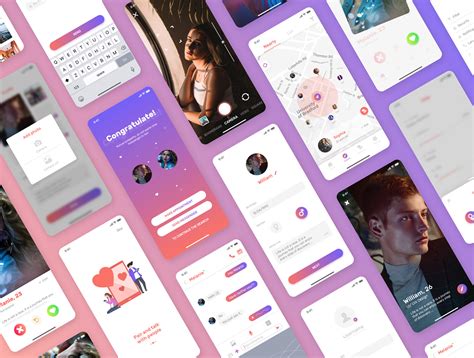 Dalla Dating Application Mobile Template On Behance