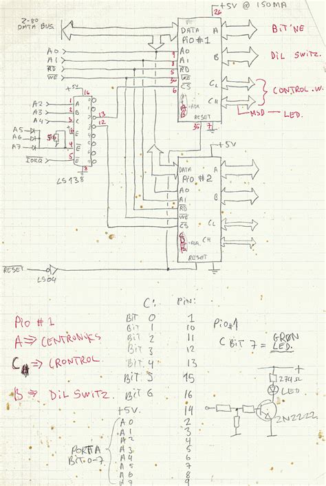 my first z80 cpu system
