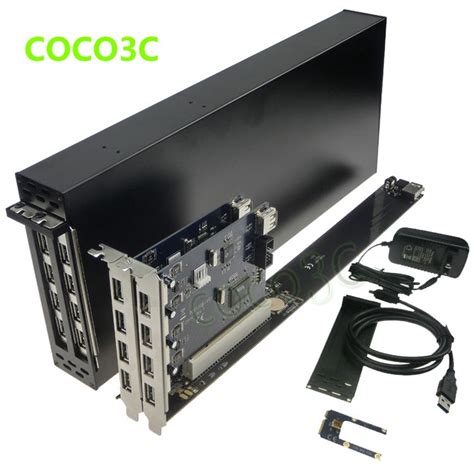 Mini PCI E To 2 PCI 32bit Slots Adapter Riser Card For Mini ITX Connect With PCI Sound Card