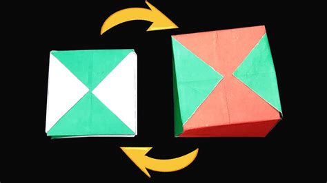 Diy Origami Magic Cube Origami Magic Cube Instructions Step By Step Youtube