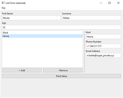 Data Modelling Formify