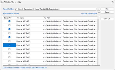 Run Calculation From Batch File