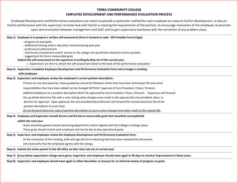 Self Performance Review Goals Examples Self Performance Review Goals Examples