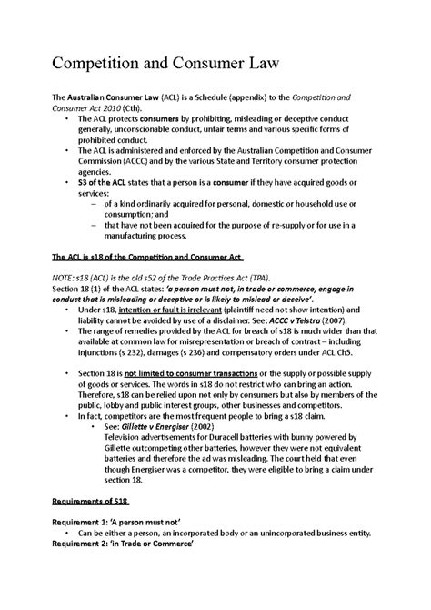 9 Acl Lecture Notes For Acl Summary Of The Lecture Content