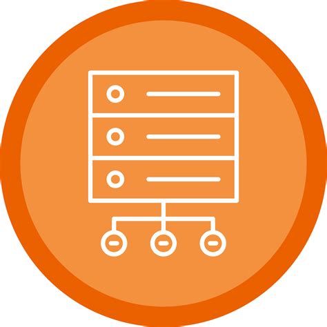 Database Network Line Multi Circle Icon 44188272 Vector Art At Vecteezy