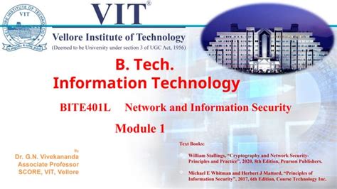Network And Information Security Unit 1ppt