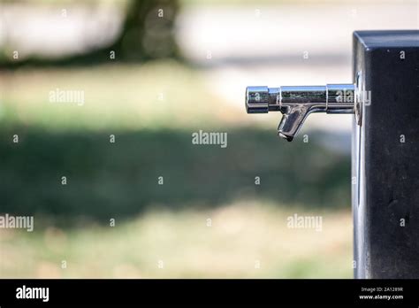 Self Closing Tap Hi Res Stock Photography And Images Alamy