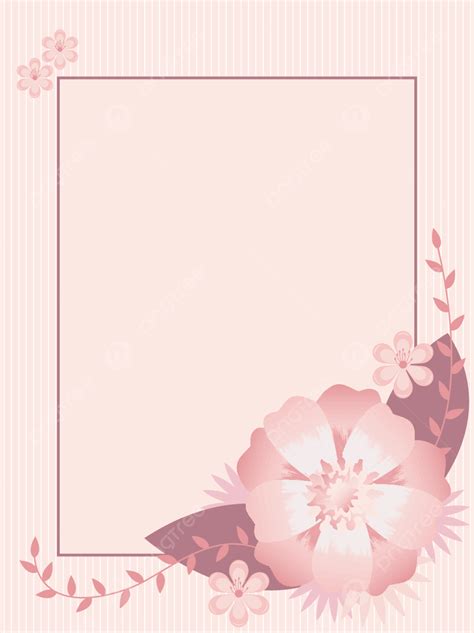 Simple Vector Flower Wallpaper