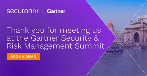 Securonix On Linkedin Great To See You At The Gartner Security And Risk Management Summit In…