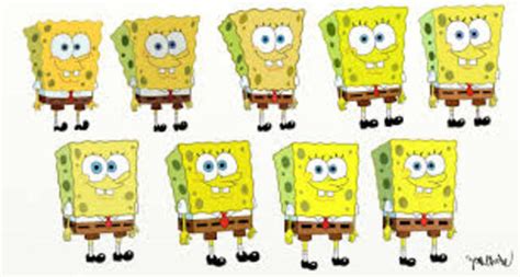 Evolution Of Spongebob Squarepants And Patrick Star Timeline