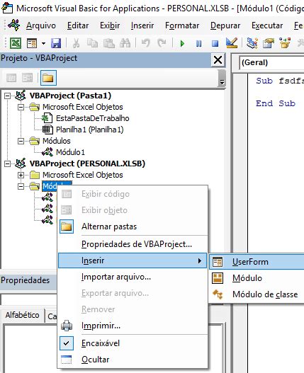 Introdução Ao Vba No Excel Blog Luz