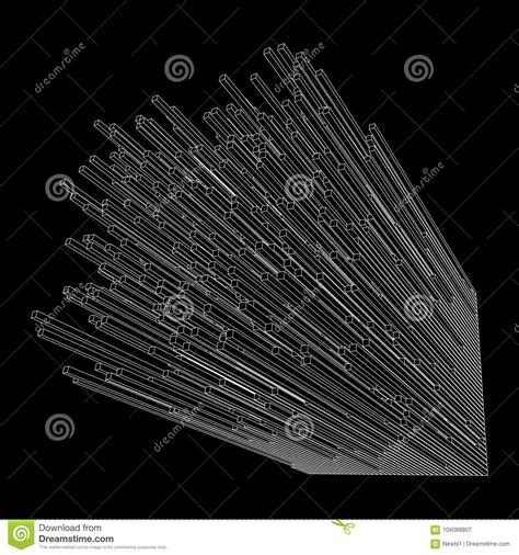 Big Data Visualization Vector Concept Stock Vector Illustration Of
