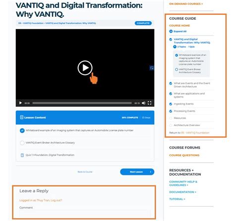 Community Help Vantiq Community