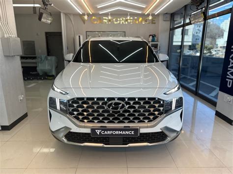 화성남양썬팅 싼타페하이브리드 크리미화이트펄 신차패키지 네이버 블로그