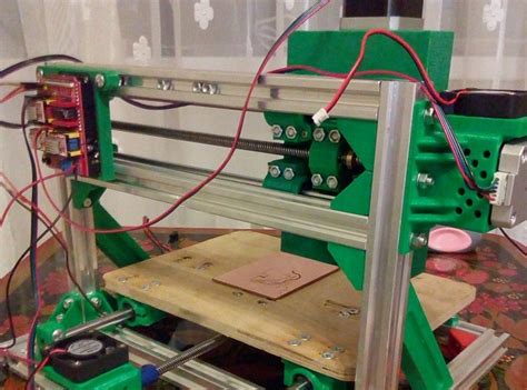 3d модель Гравировальный станок Cnc Xxxx для 3d принтера скачать бесплатно 3д модель в формате