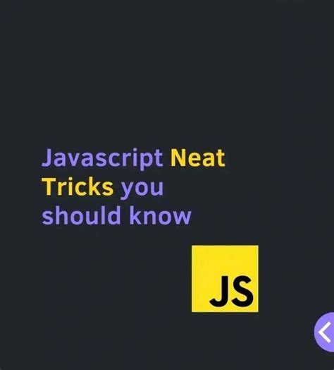 javascript neat tricks you should know muhammad adnan khan