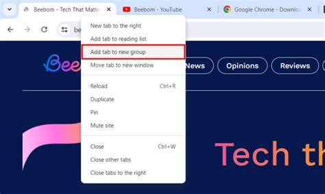 How To Create And Save Tab Groups In Chrome Beebom