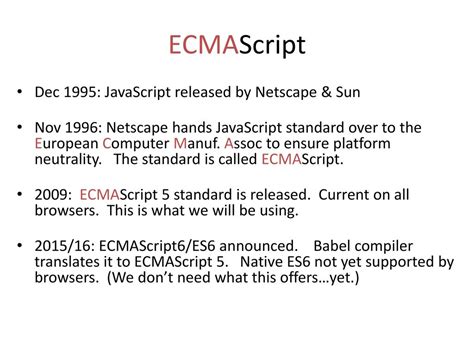 Introducing Javascript Ppt Download