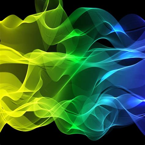 Fondo Abstracto Colorido Con Líneas Vector Premium