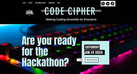 Code Ciphers Hackathon By Shalini On Dribbble