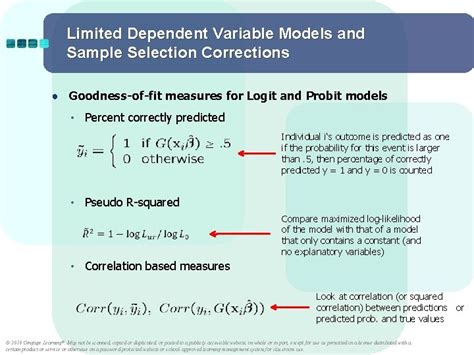Chapter Limited Dependent Variable Models And Sample