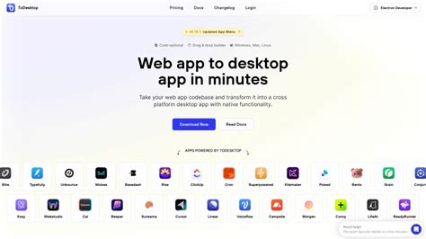Todesktop 🚀 Convert Web App To Desktop App Futureen