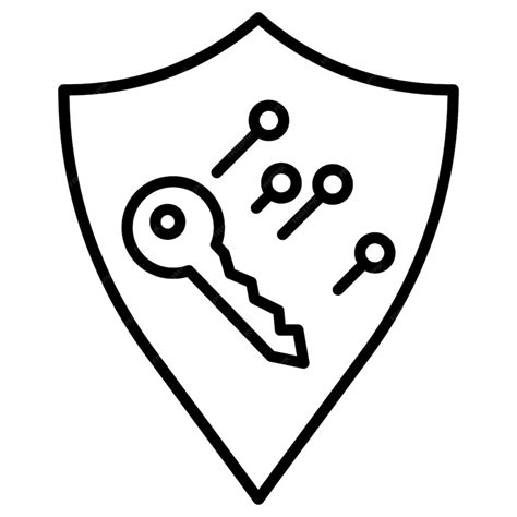 Premium Vector Key Encryption Vector Illustration
