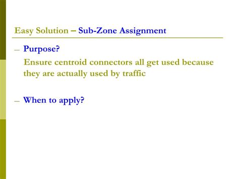 Ppt Using Sub Zone Assignment In An Otherwise Traditional Four Step Model Powerpoint