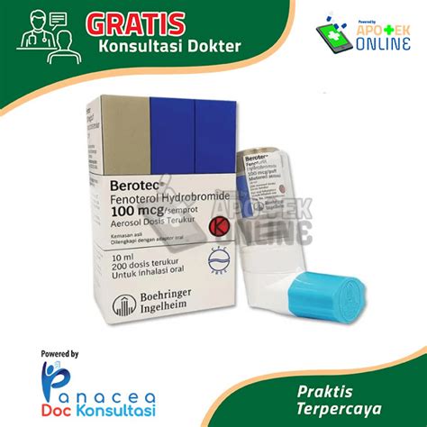 Jual Berotec 100mcg Inhaler Jakarta Timur Apotek Asri Ciracas
