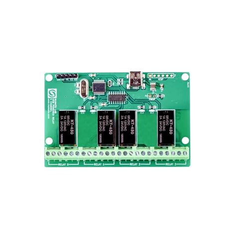 4 Channel USB Powered Relay Module A Module With 4 Relays And A USB Interface Kamami On Line