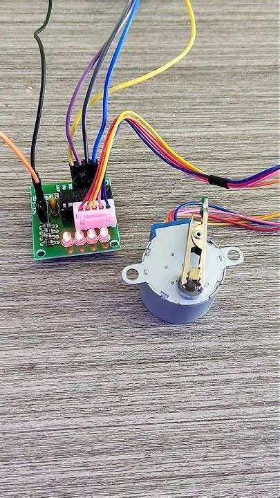 Arduino Stepper Motor 28byj 48 Steppermotor Arduino Youtube