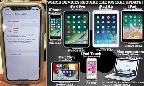 Apple Reveals Security Vulnerabilities Affecting IPhones And IPads Daily Mail Online