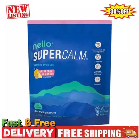 Supercalm Raspberry Electrolyte Powdered Drink For Relaxation And Focus New £851 Picclick Uk