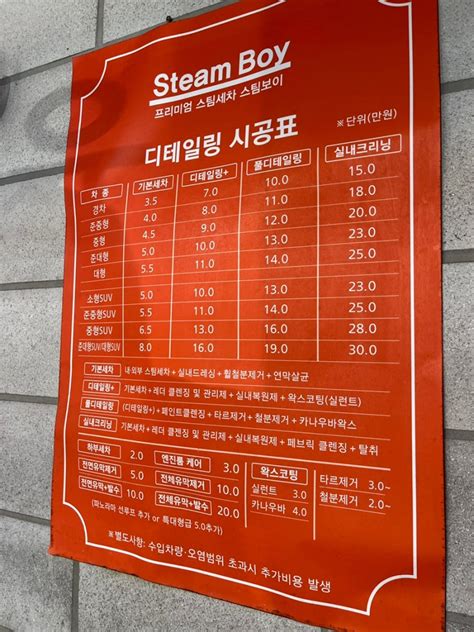 안산 스팀세차 스팀보이 안산 상록점에서 구석구석 디테일링하게 네이버 블로그